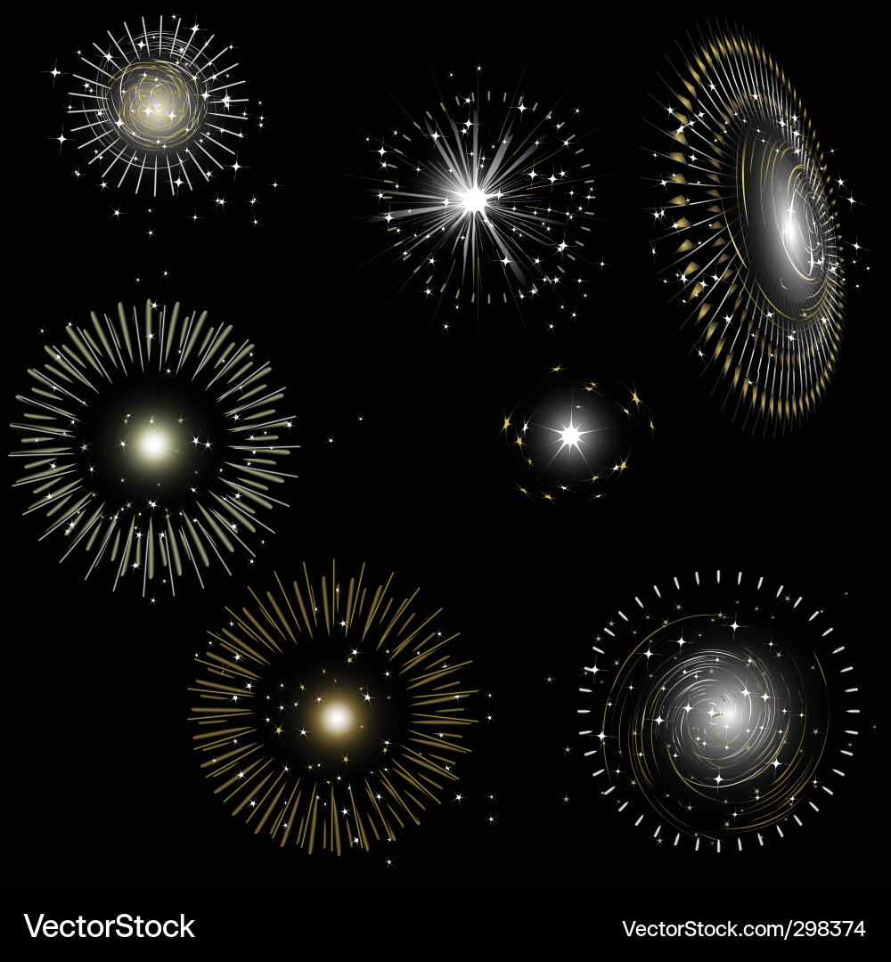 Fireworks Royalty Free Vector Image - VectorStock