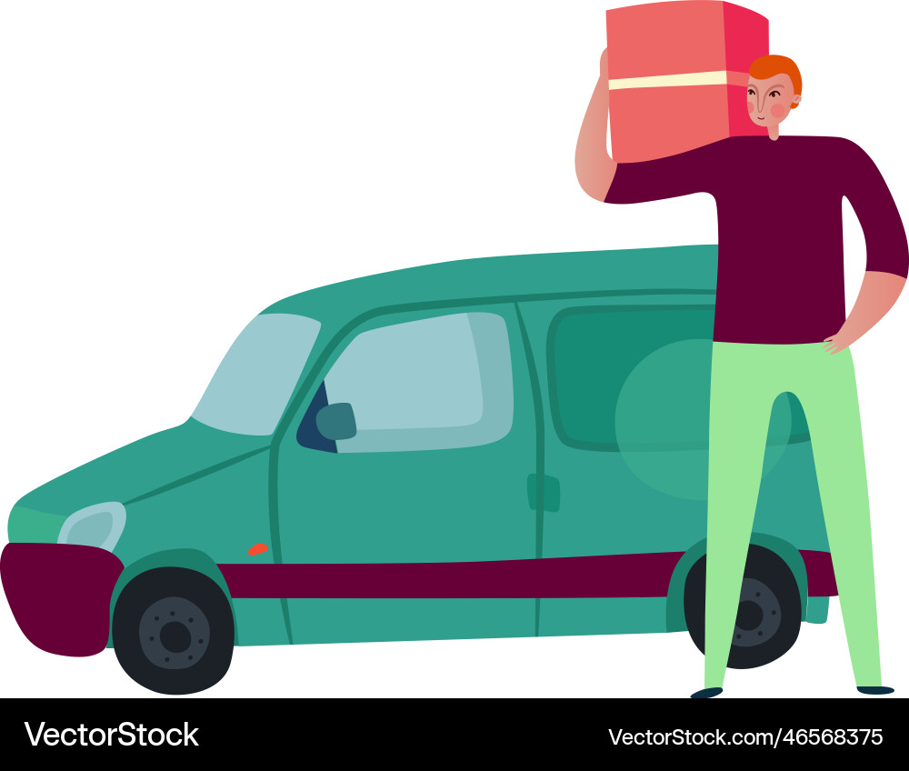 Delivery service Royalty Free Vector Image - VectorStock