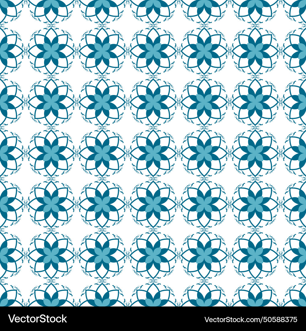 Mediterranean floor seamless pattern design Vector Image