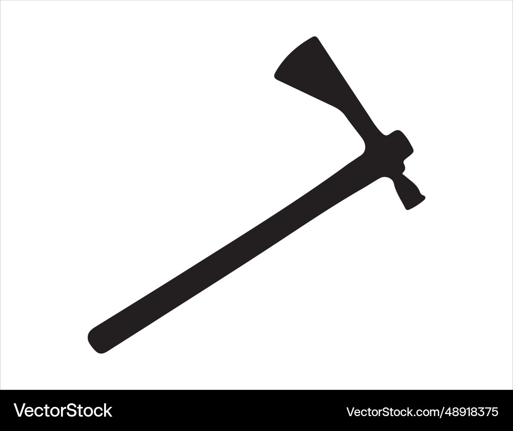 Tomahawk Silhouette Royalty Free Vector Image - VectorStock