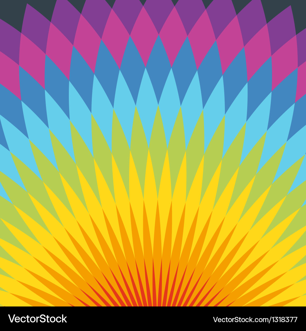 Abstract rainbow background Royalty Free Vector Image