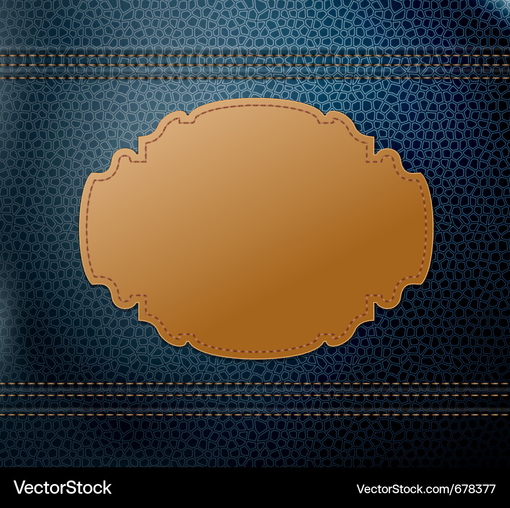 Leather background Royalty Free Vector Image - VectorStock