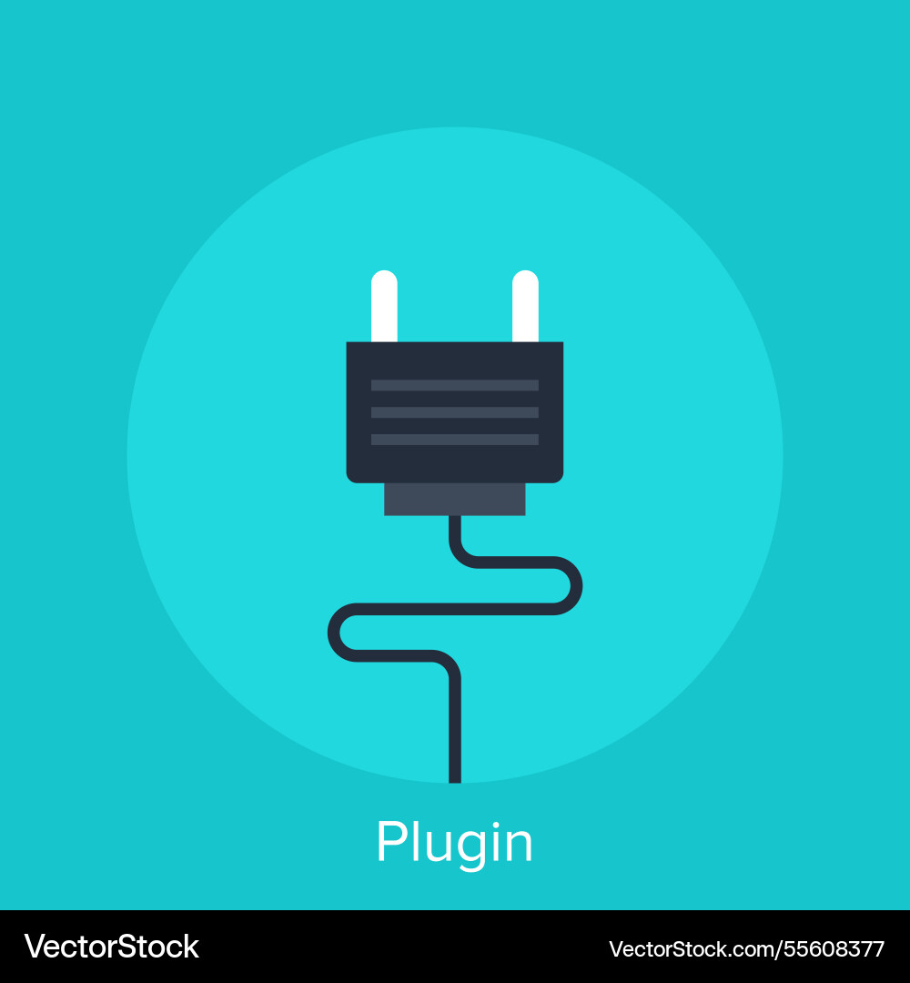 Plugin concept Royalty Free Vector Image - VectorStock