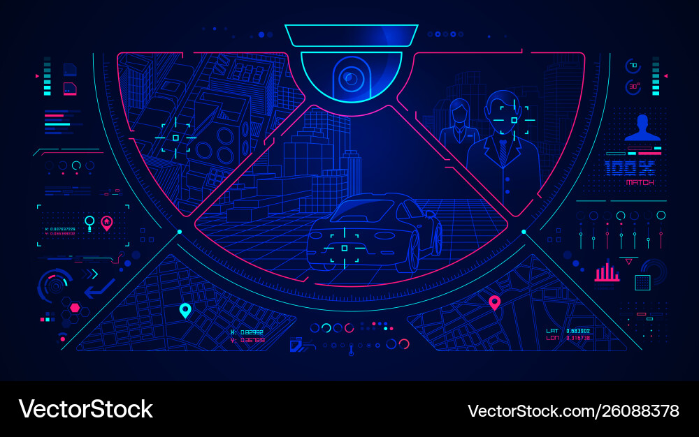 Cctv Royalty Free Vector Image - VectorStock