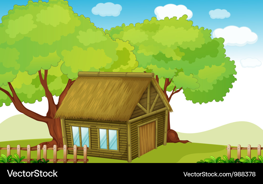 Hut Royalty Free Vector Image - VectorStock