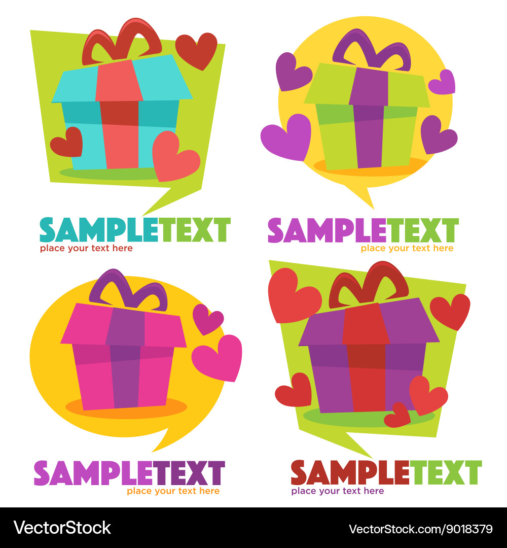 Present box Royalty Free Vector Image - VectorStock