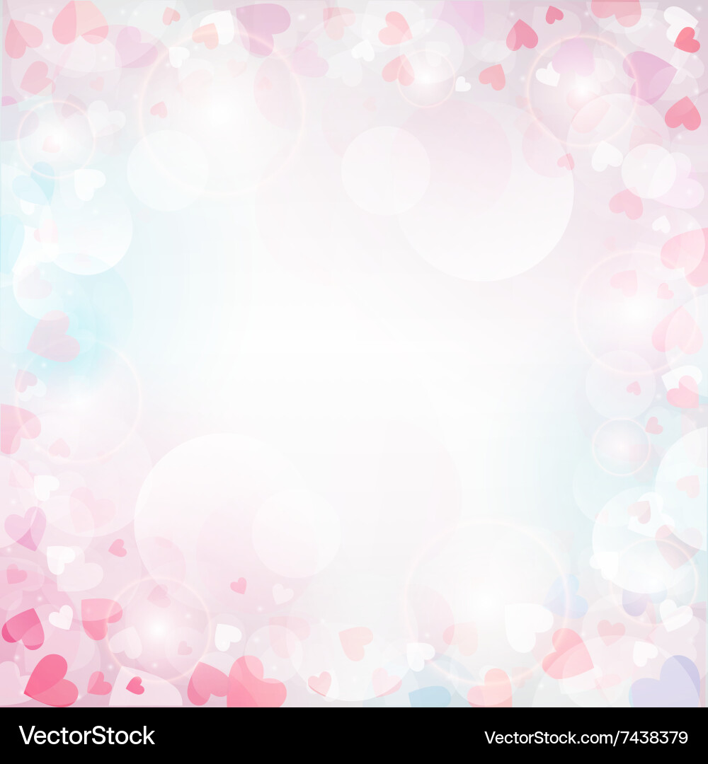 Romantic background Royalty Free Vector Image - VectorStock