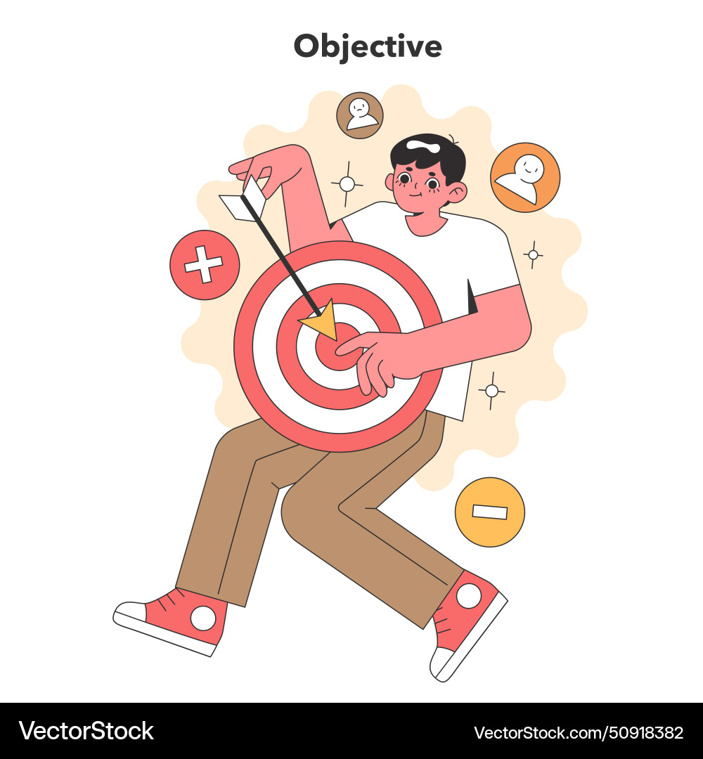 Sleek image of a character precisely Royalty Free Vector