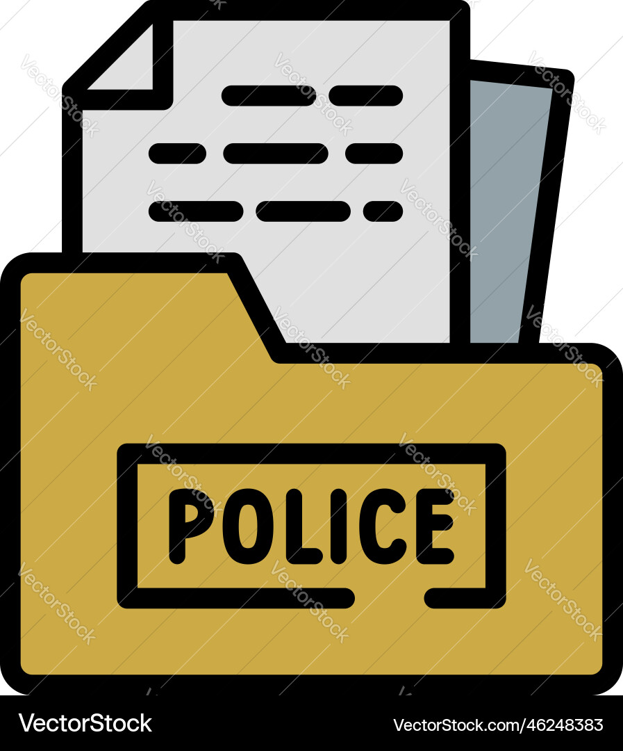 police document folder