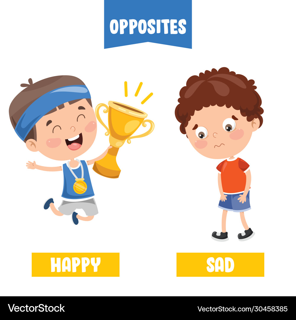 Sad And Happy Clipart