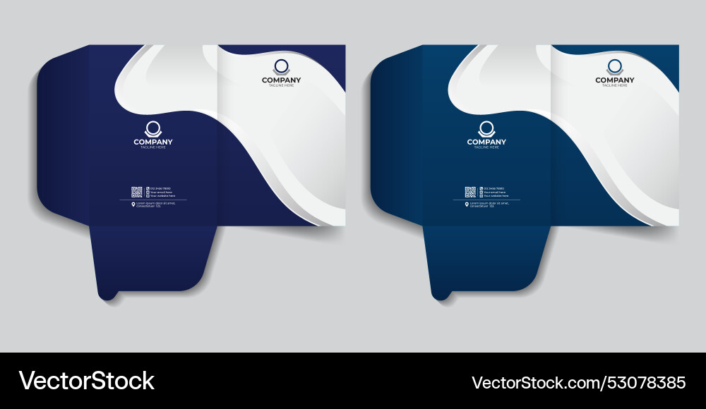 Luxury professional file cases Royalty Free Vector Image