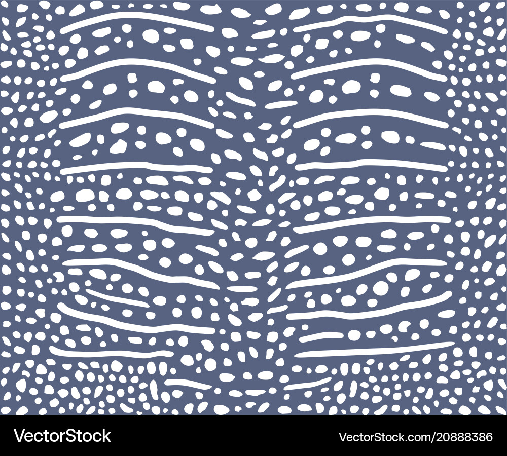 Whale Shark Skin Pattern Royalty Free Vector Image
