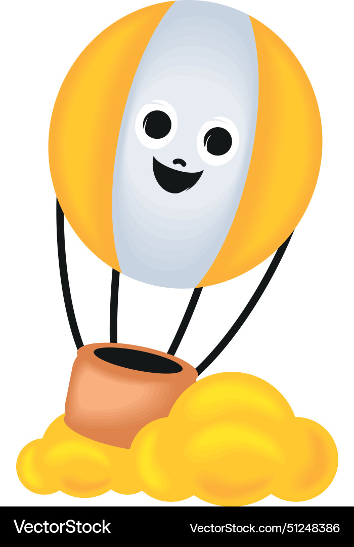 Yellow day optimistic Royalty Free Vector Image