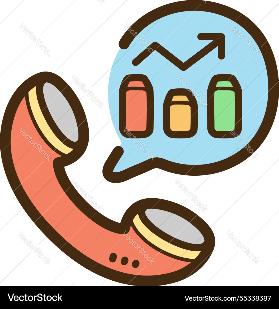 Business consultation - and office Royalty Free Vector Image