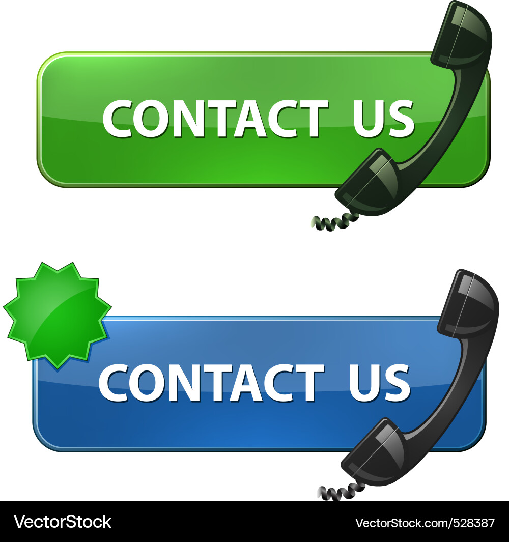 Contact us icon Royalty Free Vector Image - VectorStock