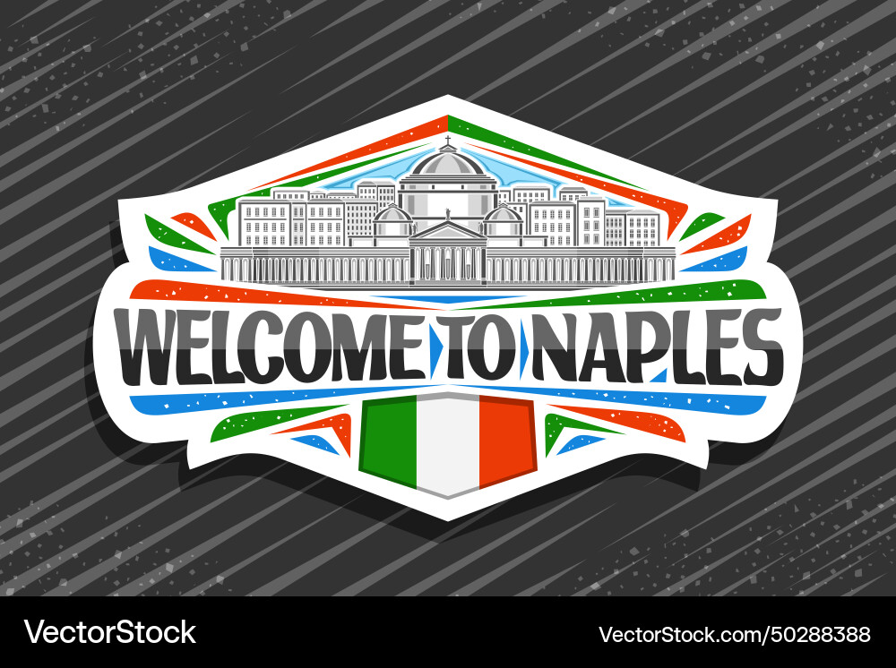 Logo for naples Royalty Free Vector Image - VectorStock
