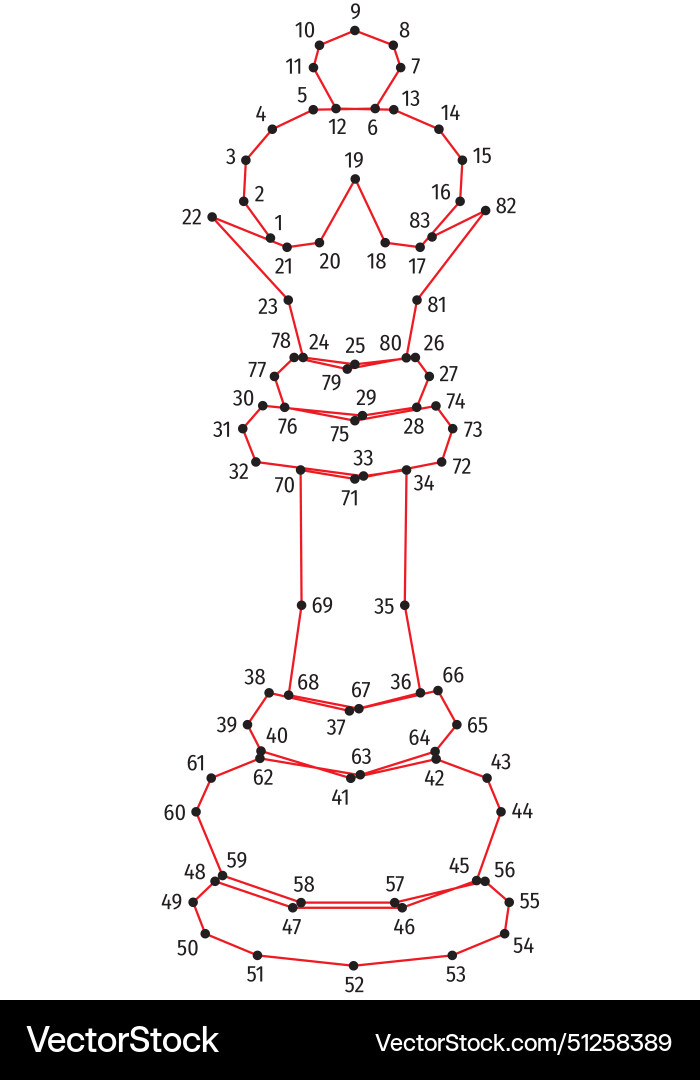 Chess piece queen Royalty Free Vector Image - VectorStock