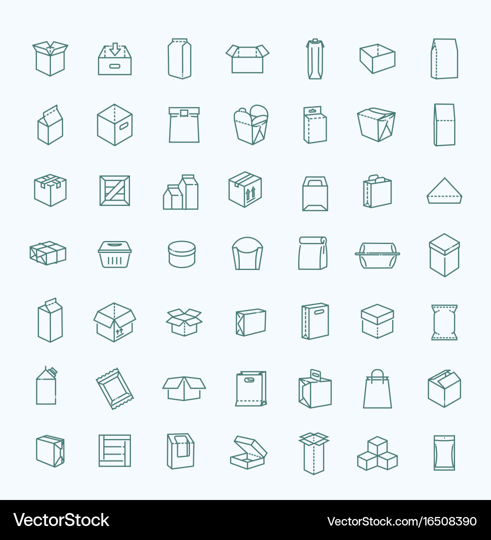 Carton Outline Vector Images (over 20,000)