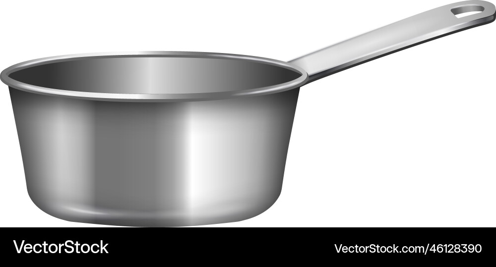 Realistic pipkin kitchenware composition Vector Image