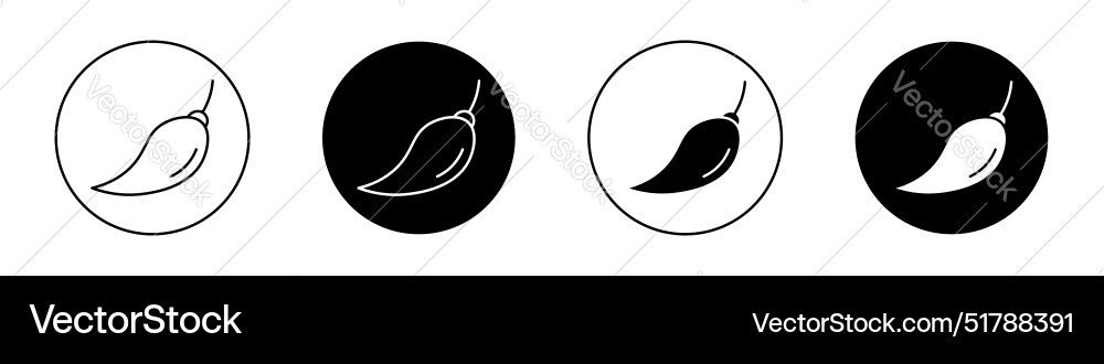 Pepper icon Royalty Free Vector Image - VectorStock