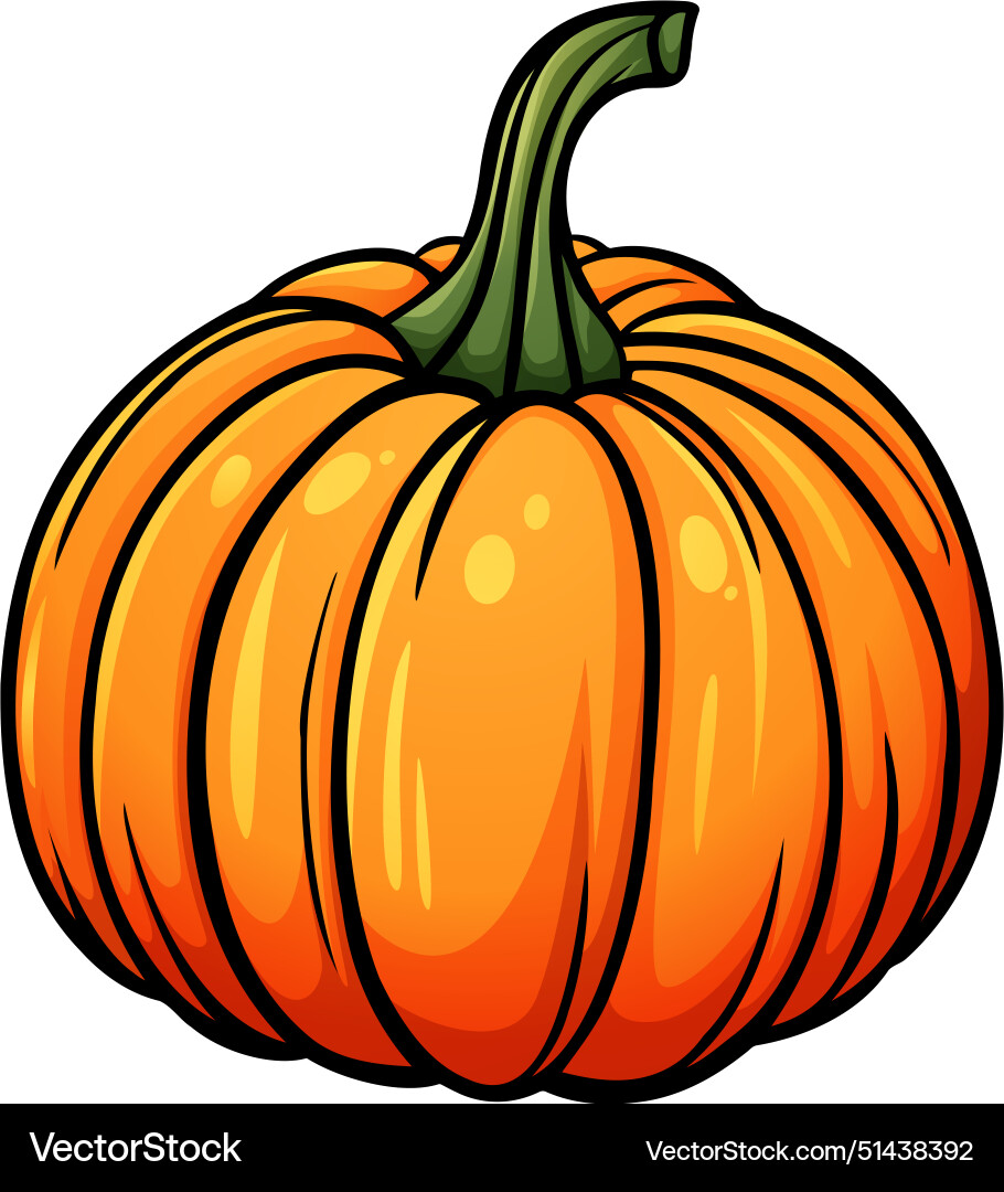 Pumpkin Royalty Free Vector Image - VectorStock
