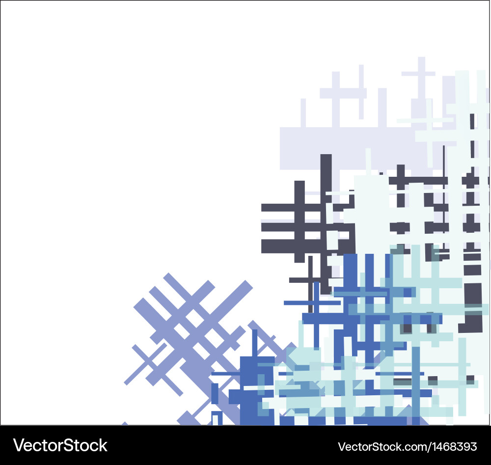 Complex Technology Grid Royalty Free Vector Image