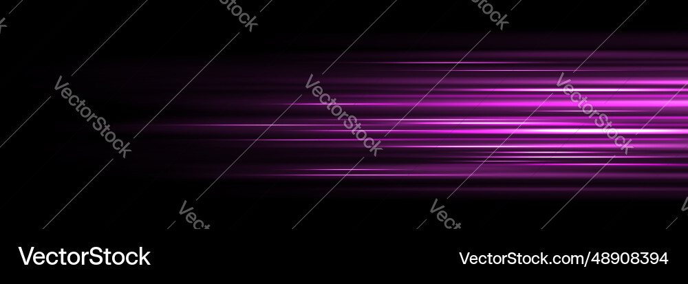 High Speed Light Trails Royalty Free Vector Image