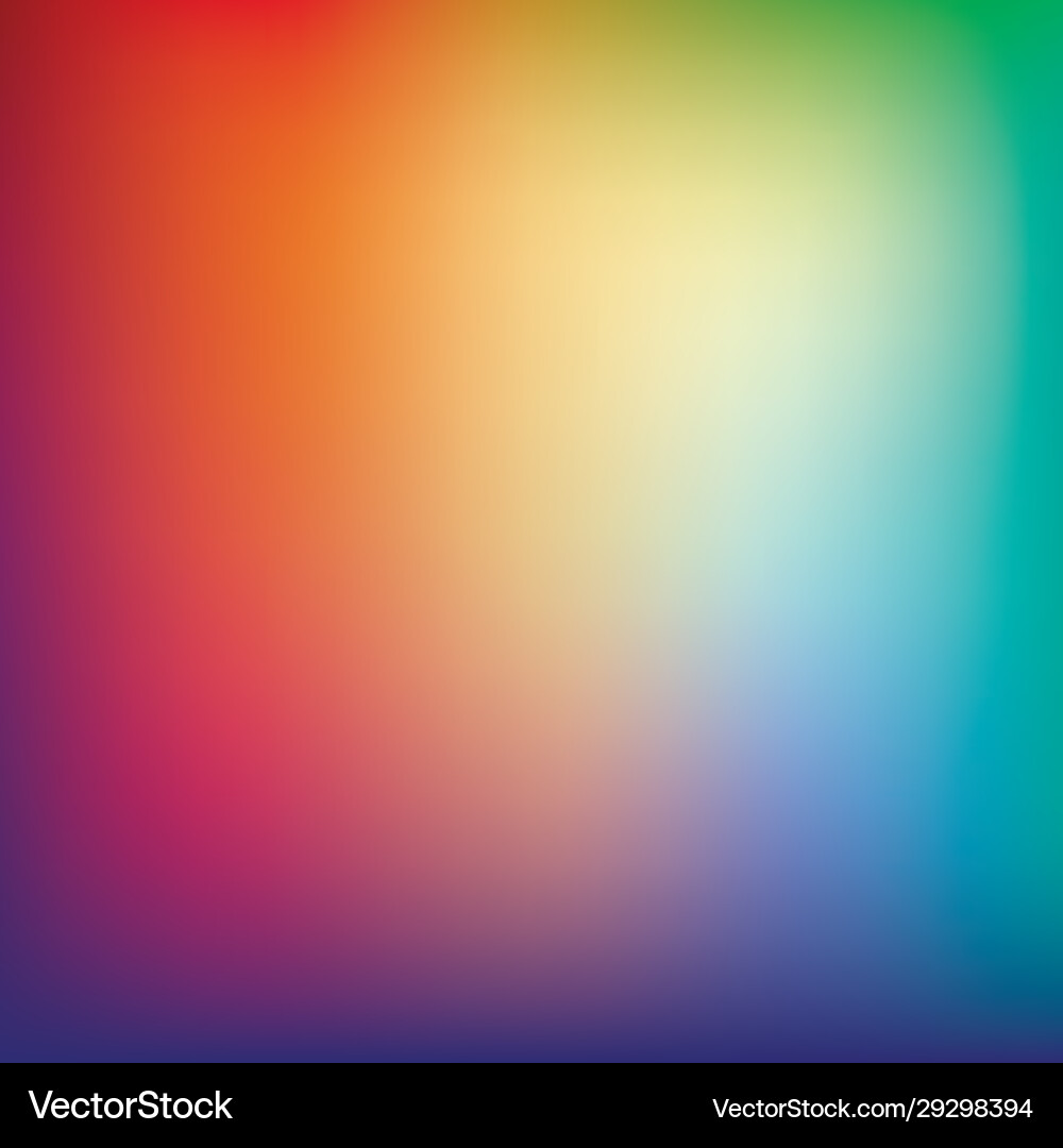 Rainbow Gradient Background Royalty Free Vector Image