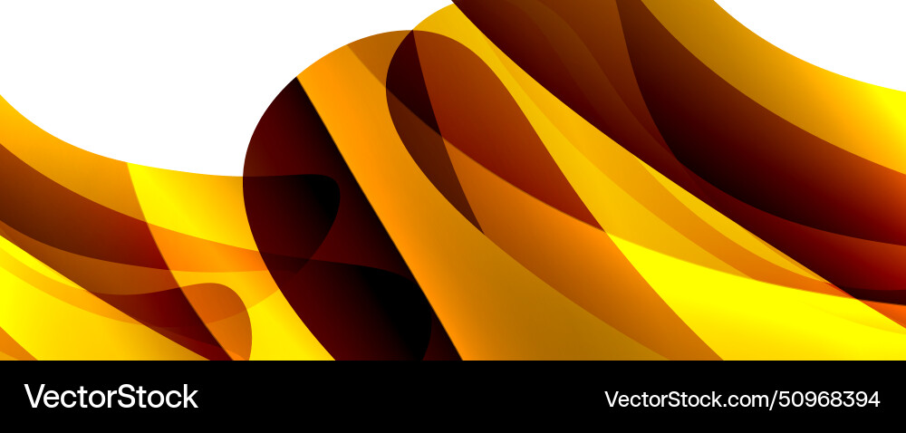 Wave lines and dynamic geometric design Royalty Free Vector