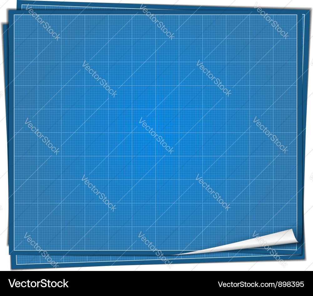 Blueprint paper Royalty Free Vector Image - VectorStock