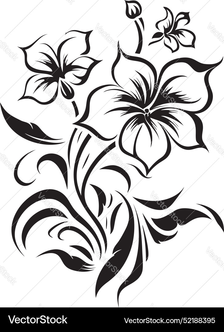 Botanic brilliance captivating blooming flower Vector Image