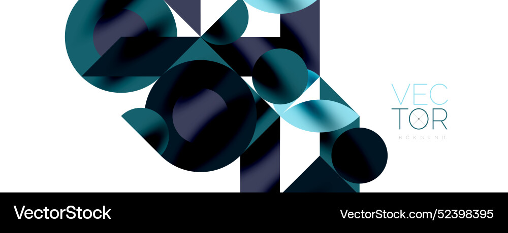 Circle pattern round elements with lines Vector Image