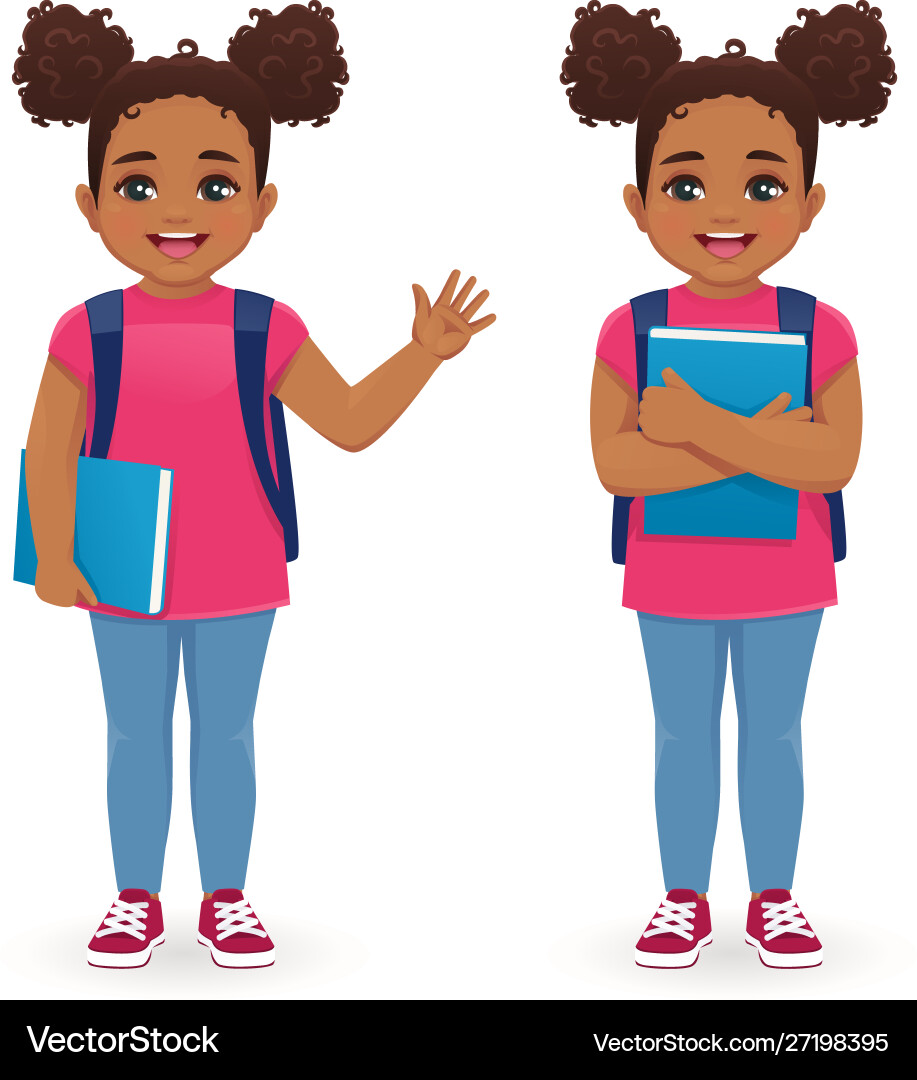 School girl Royalty Free Vector Image - VectorStock
