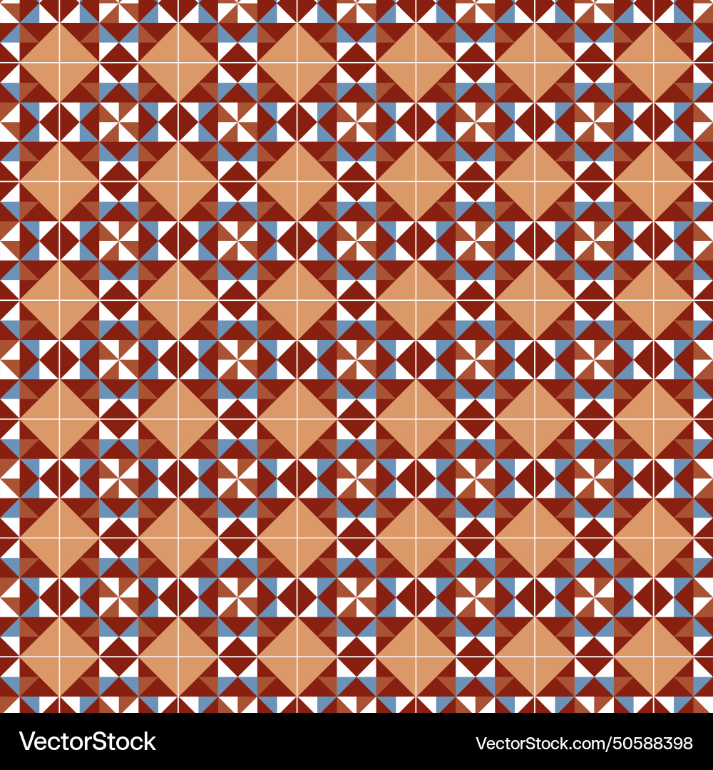 Mediterranean floor seamless pattern design Vector Image