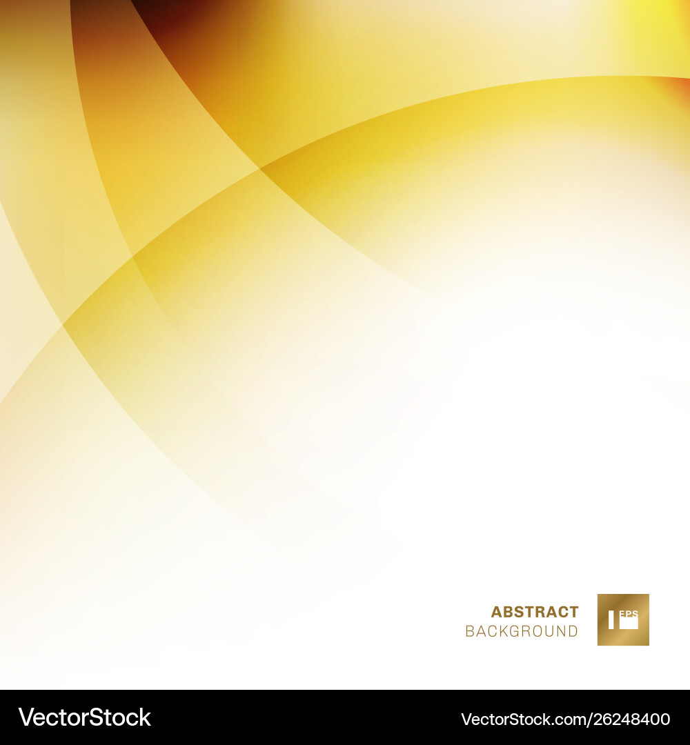 Abstract Golden Gradient Circles Royalty Free Vector Image