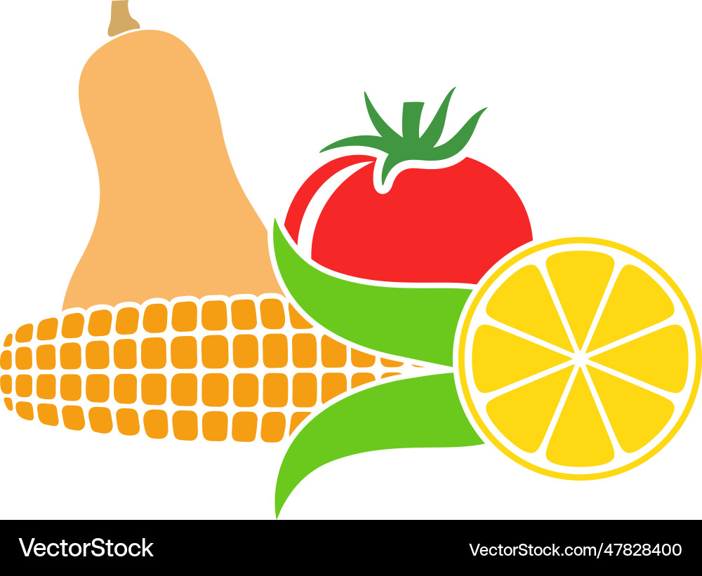 Vegetable Royalty Free Vector Image - VectorStock