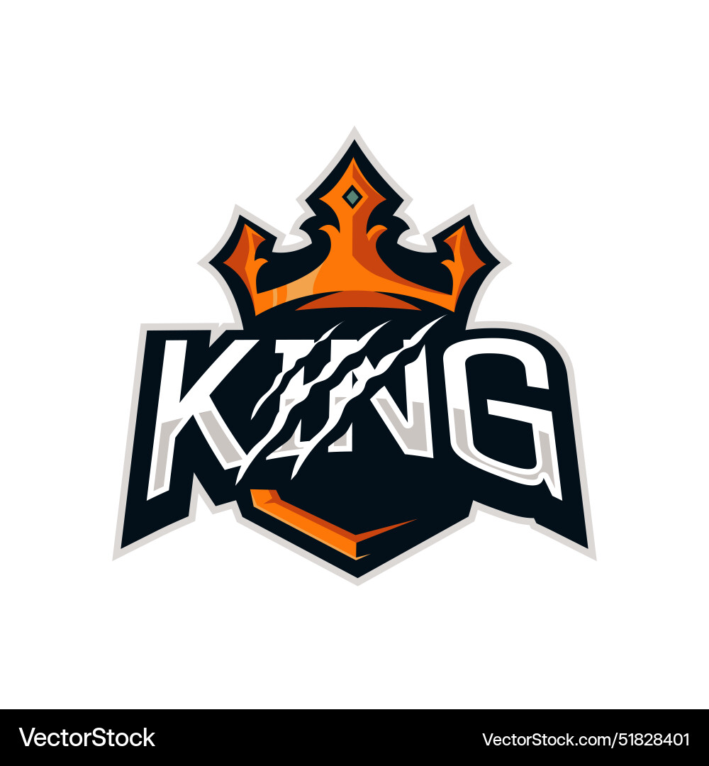 King crown Royalty Free Vector Image - VectorStock