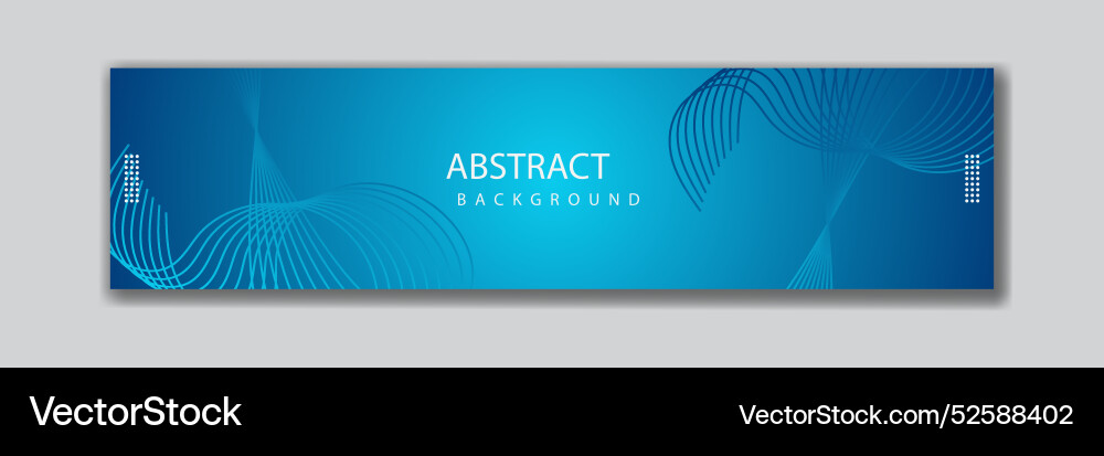 Abstract technology design for the linkedin cover Vector Image
