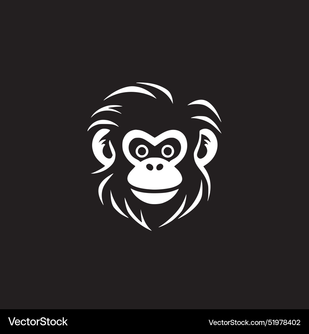 Monkey - high quality logo ideal for t-shirt Vector Image