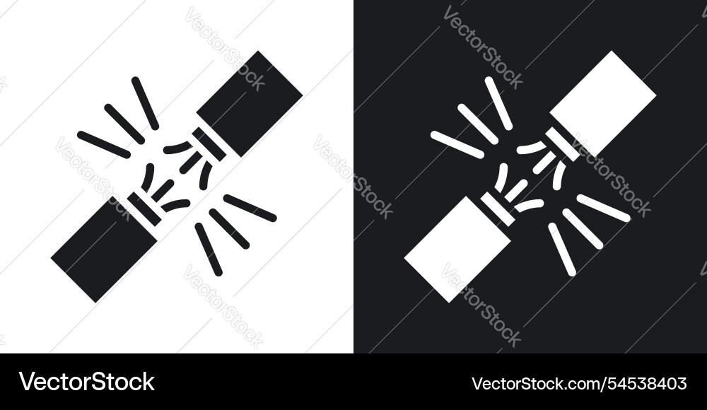 Broken wire icon Royalty Free Vector Image - VectorStock