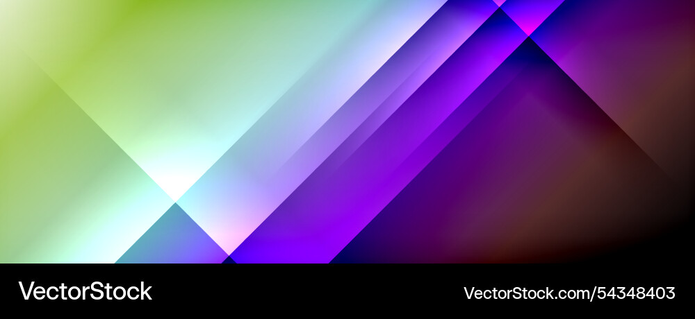 Dynamic shadow lines with gradient colors Vector Image