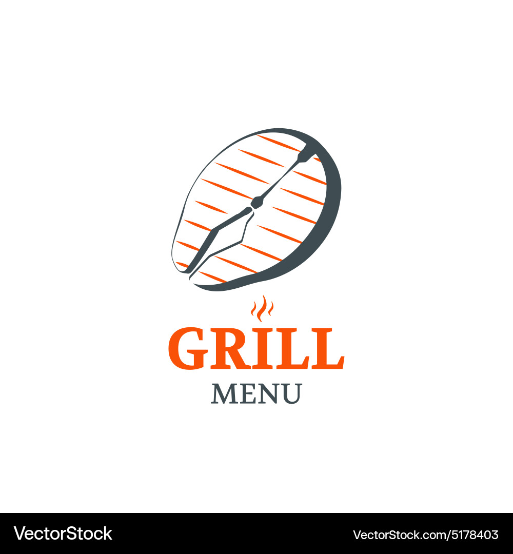 Grill menu Royalty Free Vector Image - VectorStock