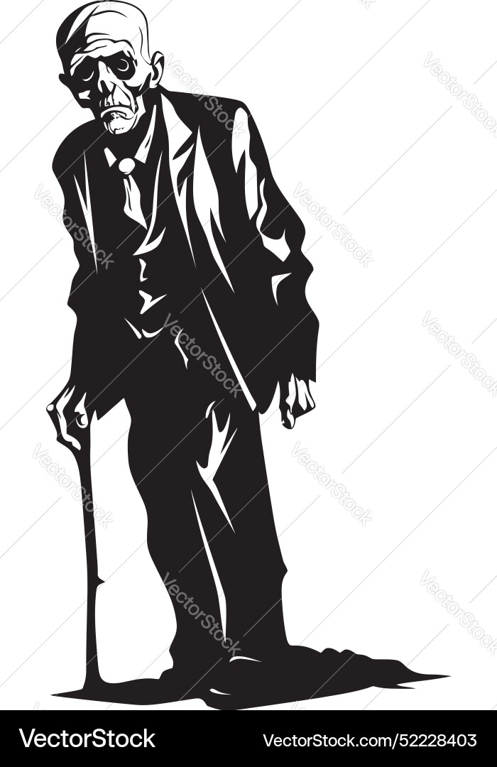 Haunted hues black symbol capturing the horror Vector Image