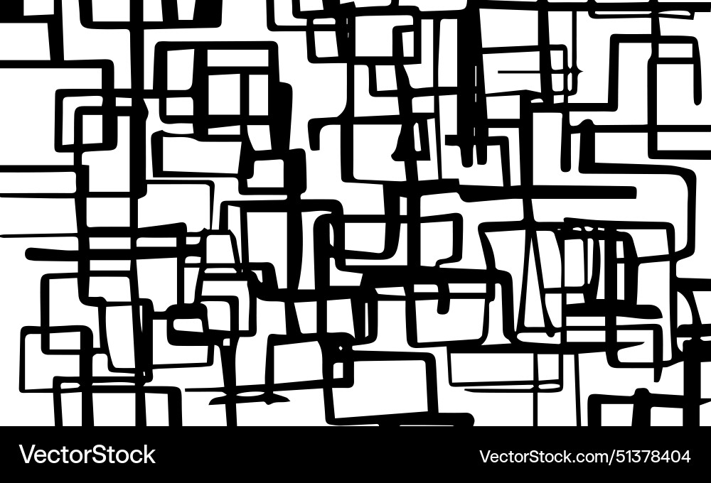 Abstract black squares background Royalty Free Vector Image