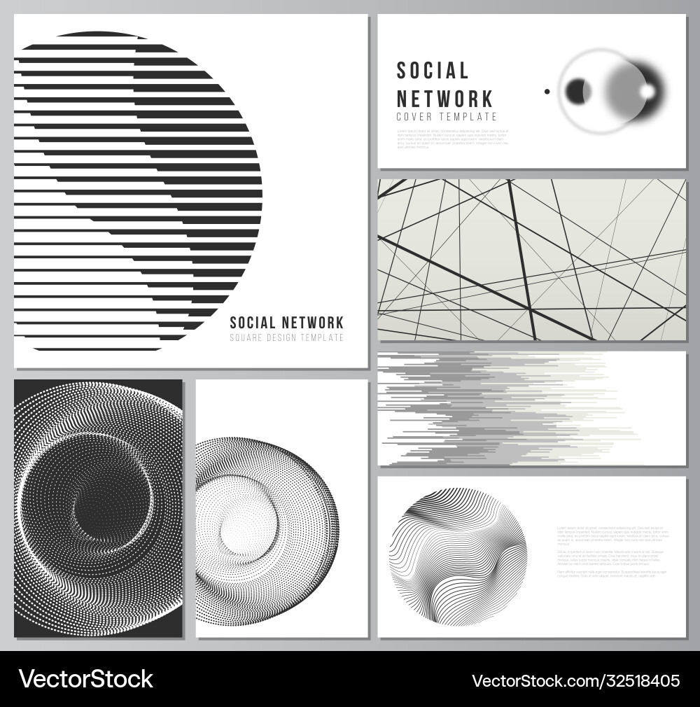 Editable layouts Royalty Free Vector Image - VectorStock