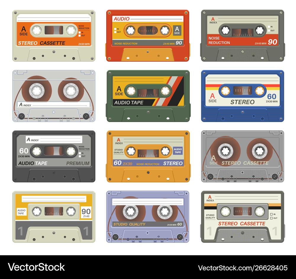 Casette Vector Images (19)