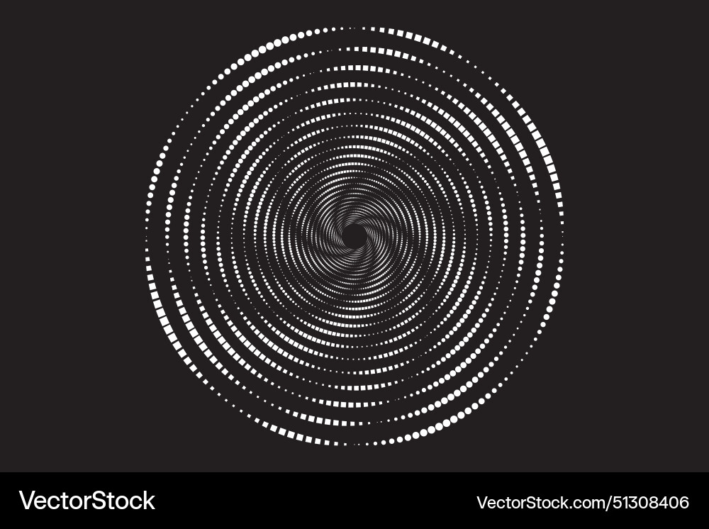 Circular wave background Royalty Free Vector Image