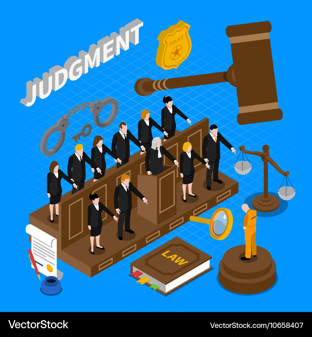 Judgment people Royalty Free Vector Image - VectorStock
