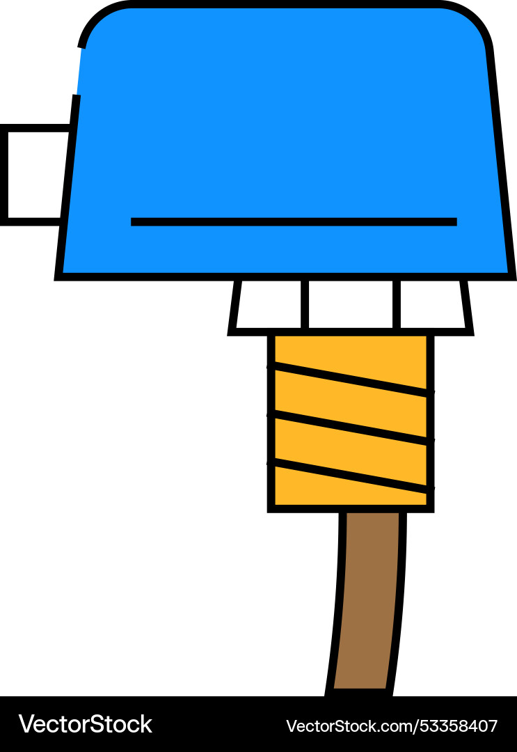 Liquid flow switch icon color Royalty Free Vector Image