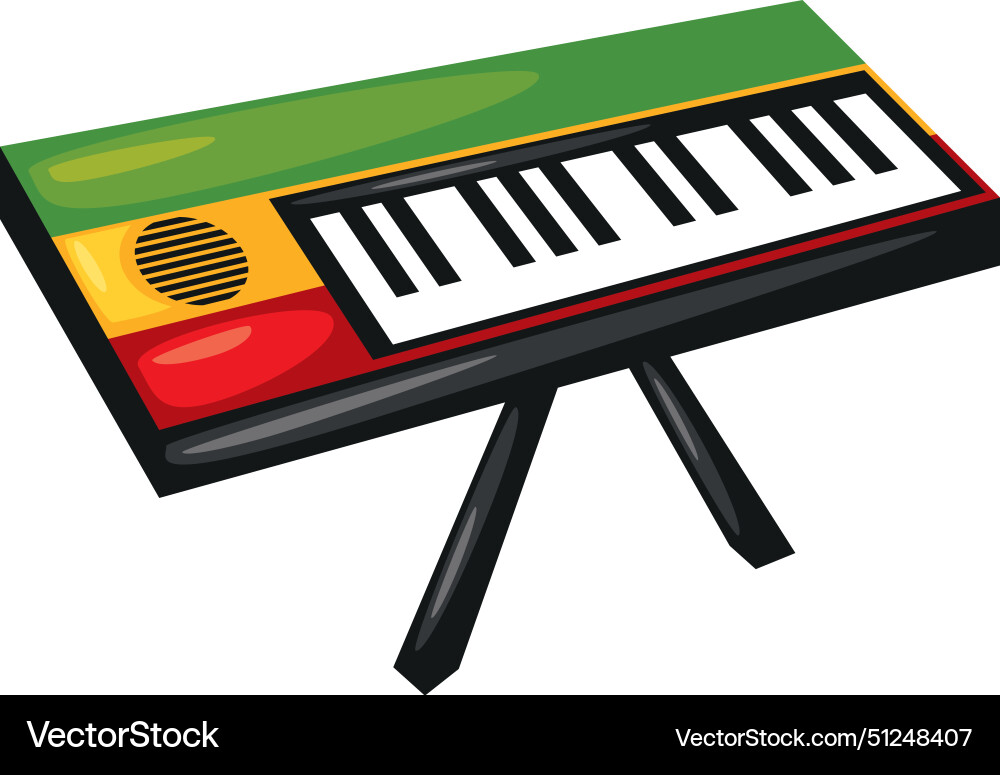 Reggae music instrument Royalty Free Vector Image